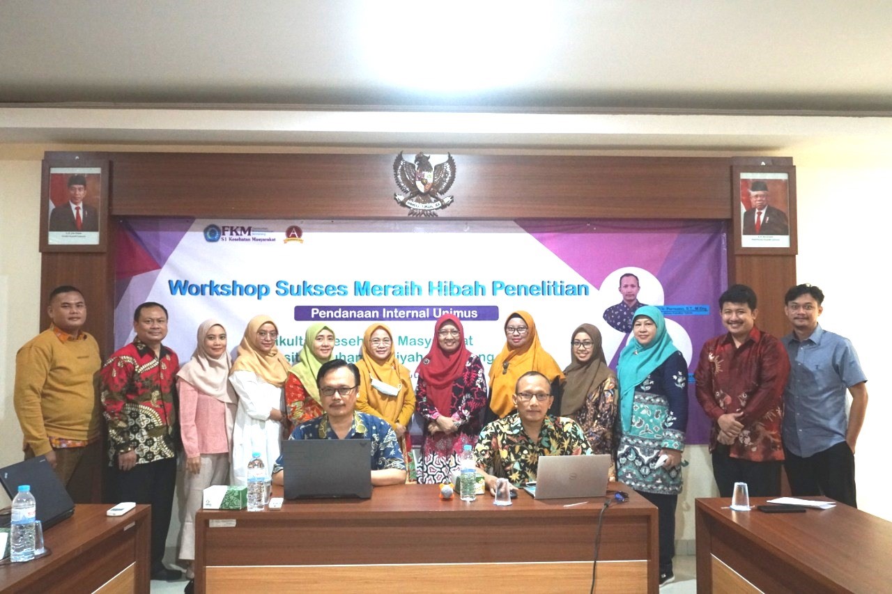 Fkm Unimus Gelar Workshop “sukses Meraih Pendanaan Hibah Penelitian