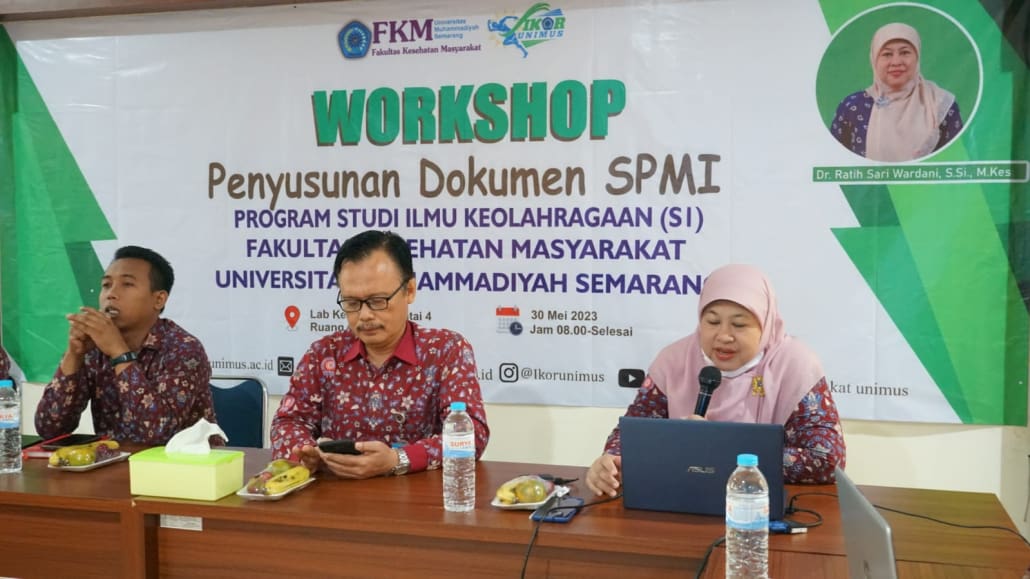 Prodi Ikor Fkm Unimus Selenggarakan Workshop Penyusunan Dokumen Spmi