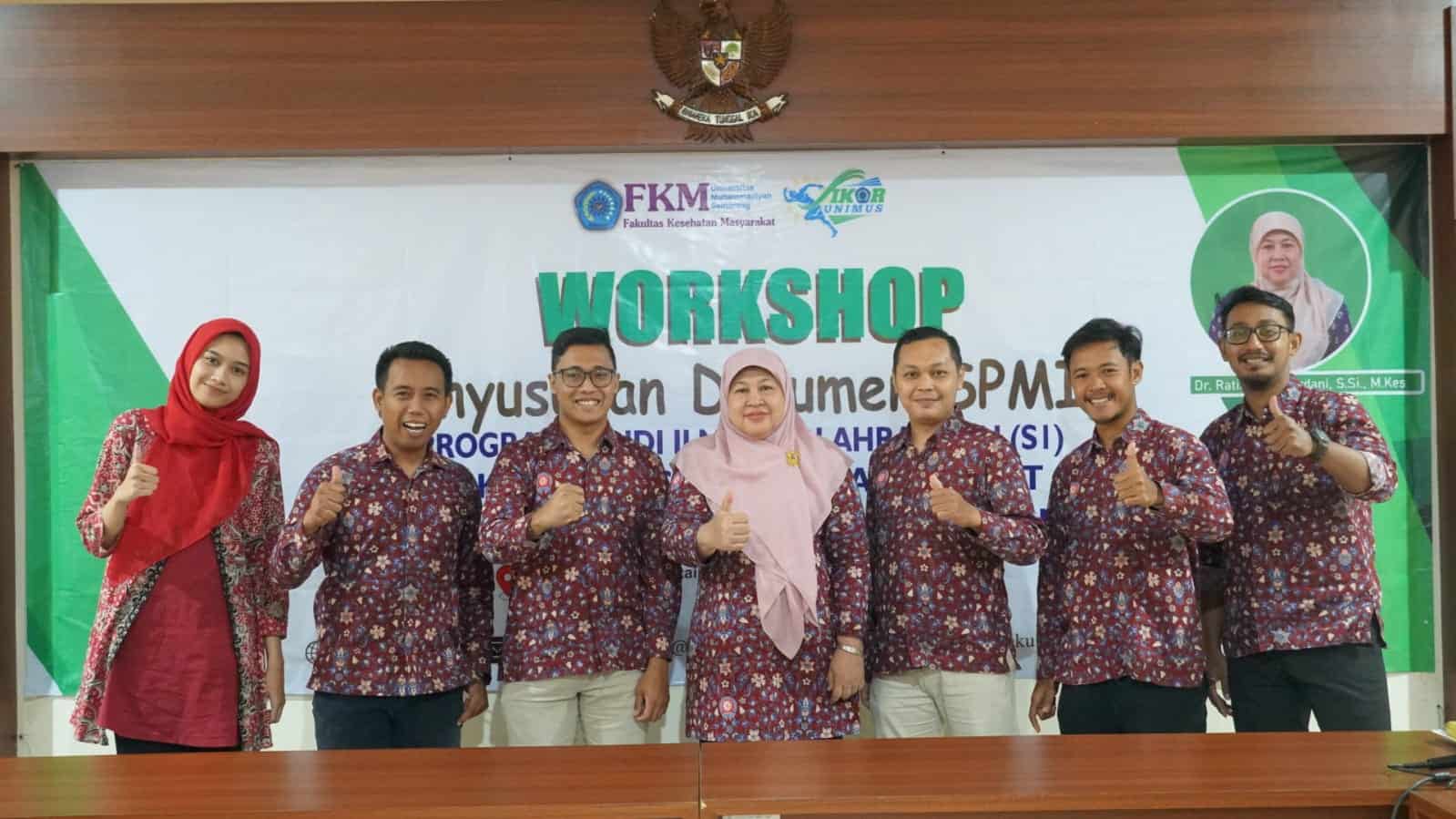 Prodi Ikor Fkm Unimus Selenggarakan Workshop Penyusunan Dokumen Spmi