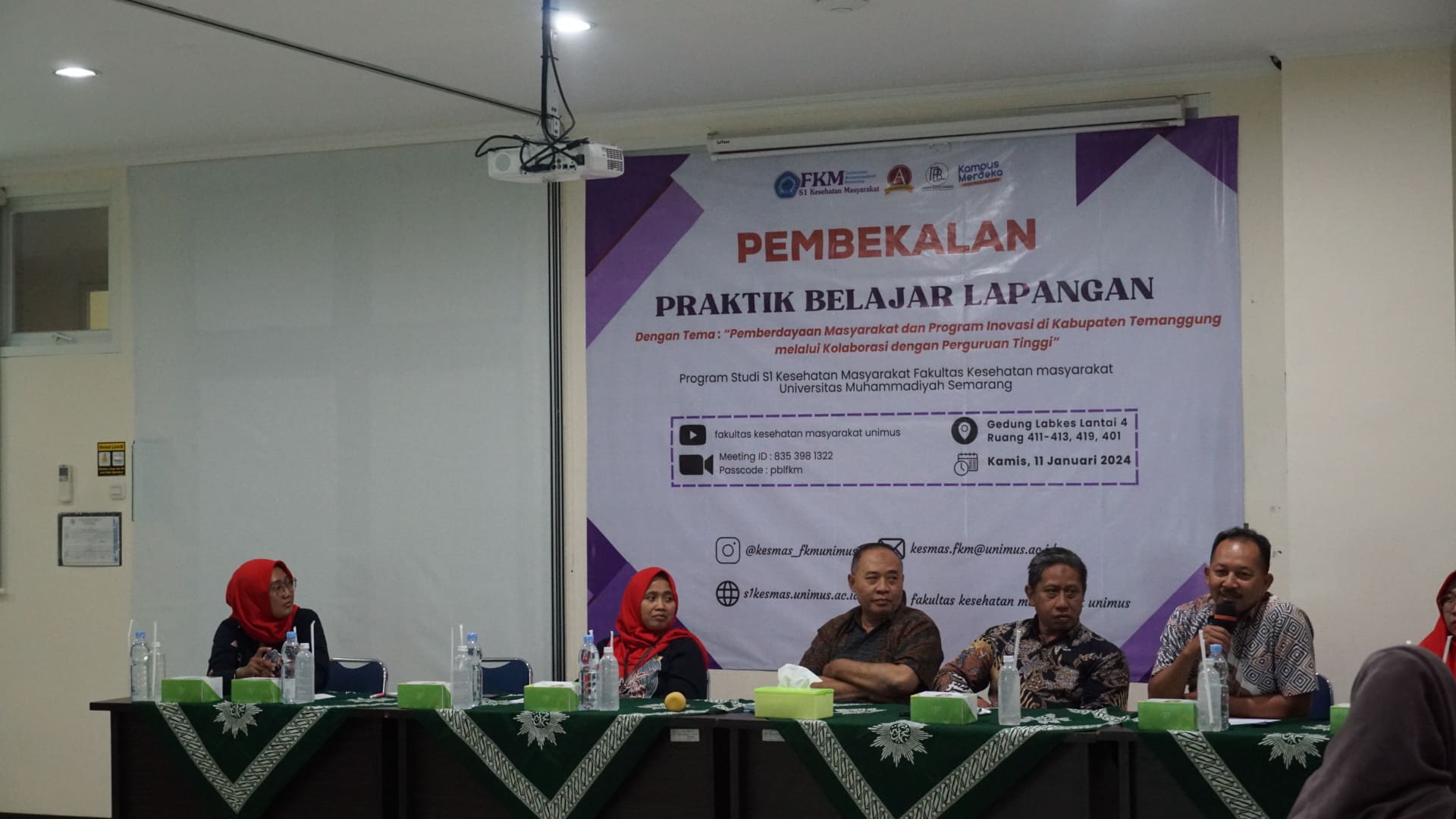 Pembekalan Praktik Belajar Lapangan Prodi S1 Kesmas Mengenal Temanggung ...