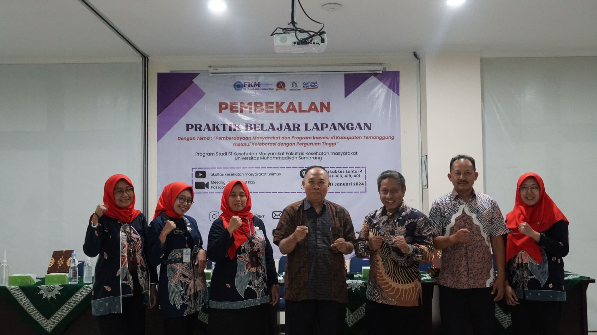 Pembekalan Praktik Belajar Lapangan Prodi S1 Kesmas Mengenal Temanggung ...